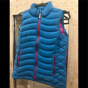 Roxy | Jackets & Coats | Roxy Puffy Vest | Poshmark